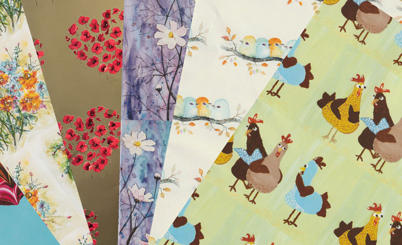 12 Sheets of All Occasion Wrapping Paper & Tags | MFPA